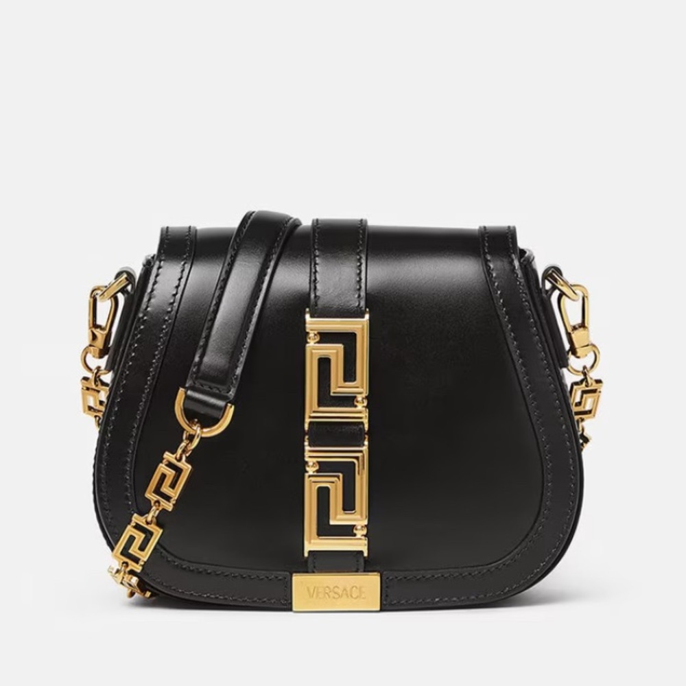 Versace Greca Goddess Small Shoulder Bag - Gem